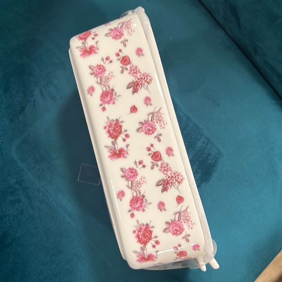 Grace pantry | Kitchen | Grace Pantry Pink Roses Flowers Porcelain Oven ...